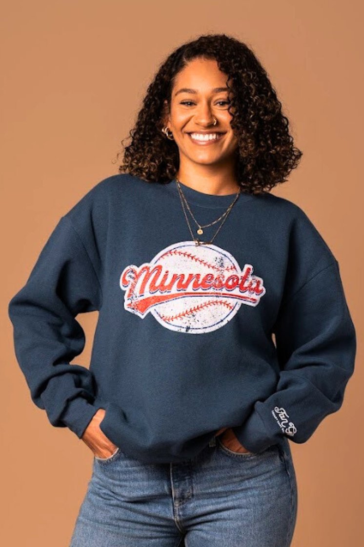 Shop Trendy & Understated Minnesota Baseball Apparel for Women – Fan ...