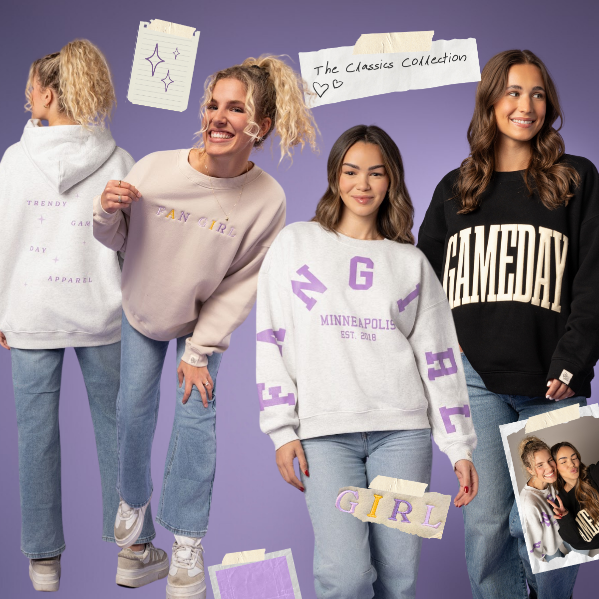 Fan Girl Clothing: Trendy Game Day Apparel for Fan Girls Like You.